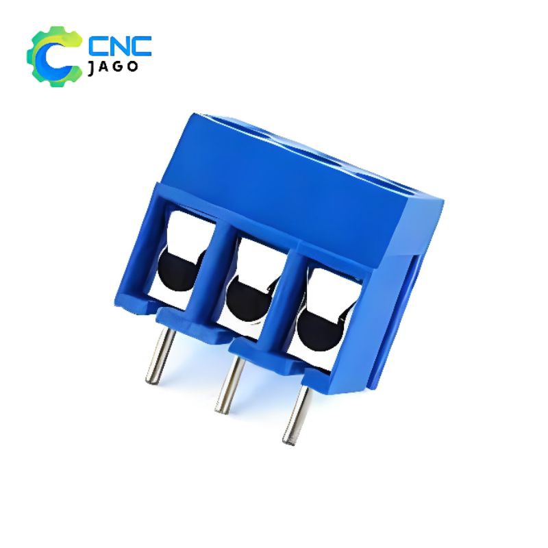 Jual TERMINAL PCB BLOCK SCREW 3P 3 PIN BIRU | Shopee Indonesia