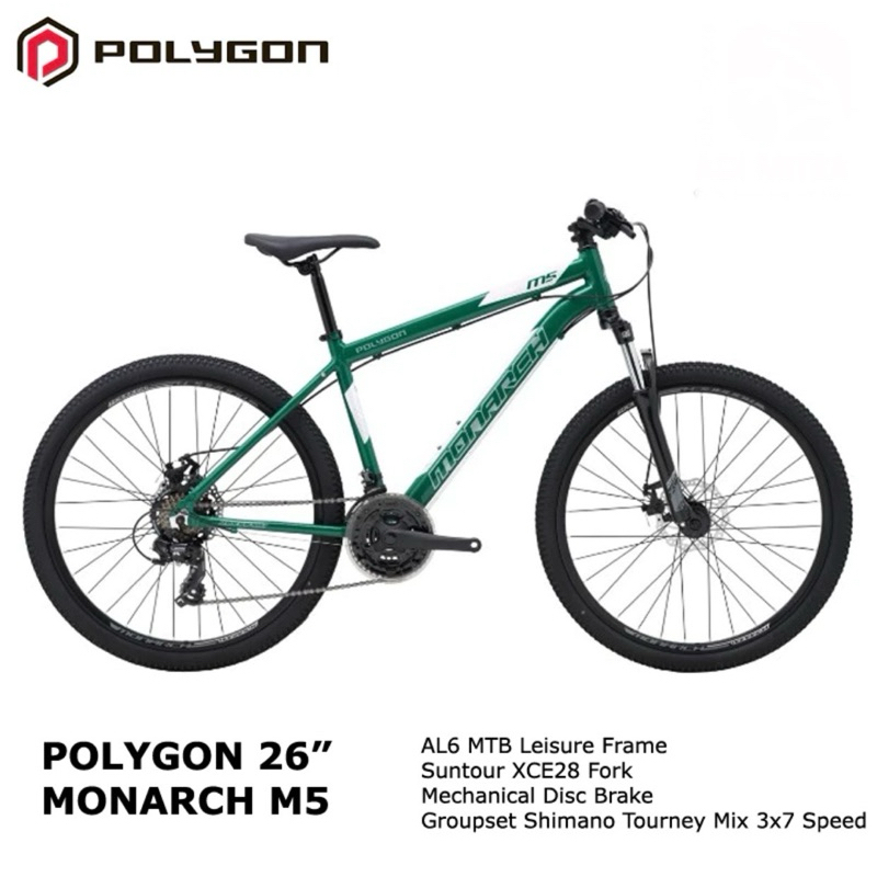 Jual Sepeda MTB 26” Polygon Monarch M5 Murah Terbaru Sepeda Polygon ...