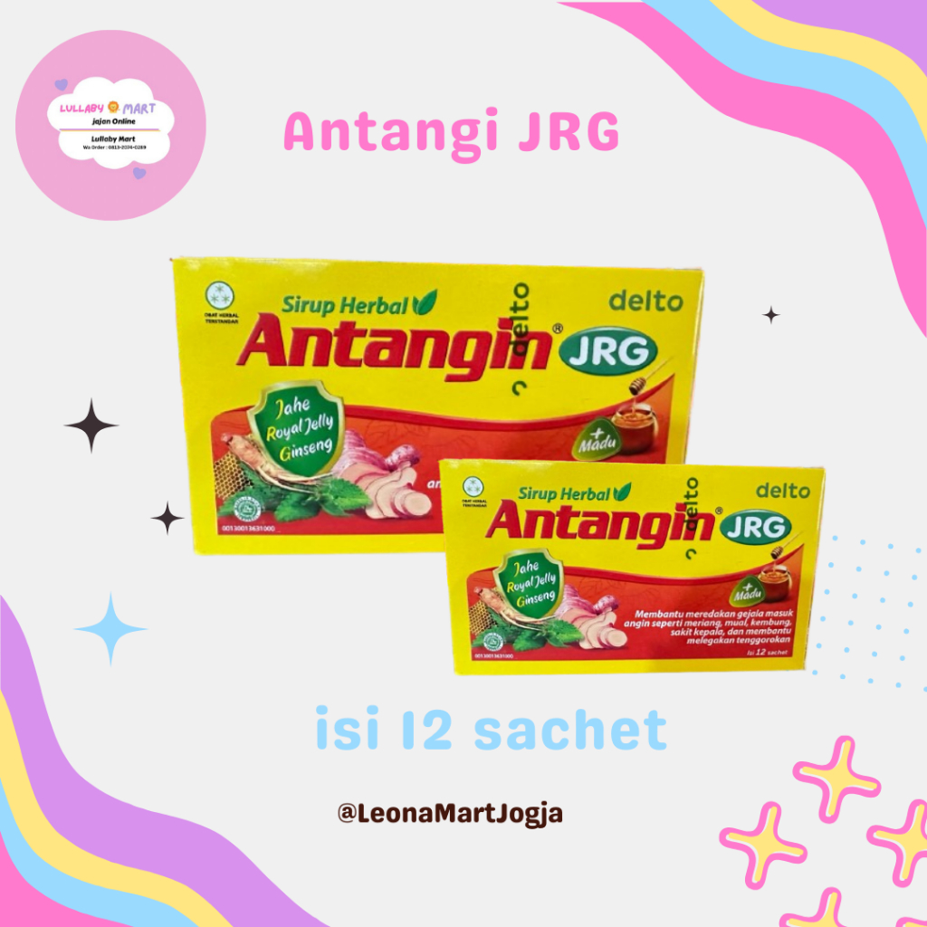 Jual Antangin JRG Sirup Herbal Box (12 sachet) | Shopee Indonesia