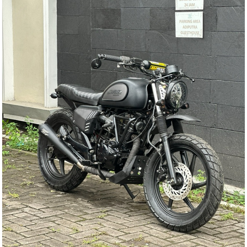 Jual PAKET CUSTOM SCRAMBLER MEGAPRO FULL SEMOTOR LENGKAP KUALITAS ...