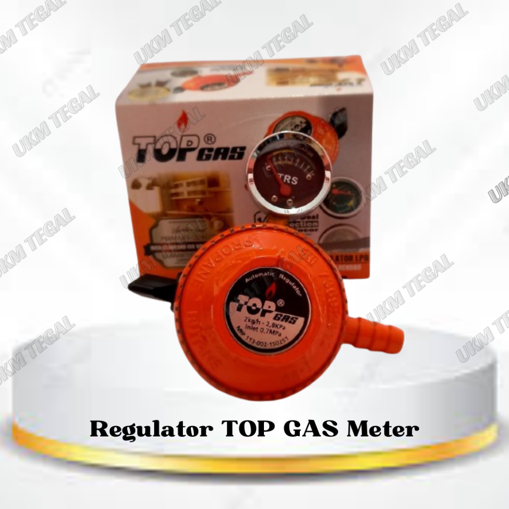 Jual REGULATOR TOP GAS METER TEKANAN RENDAH UNTUK TABUNG 3KG / 5,5KG ...