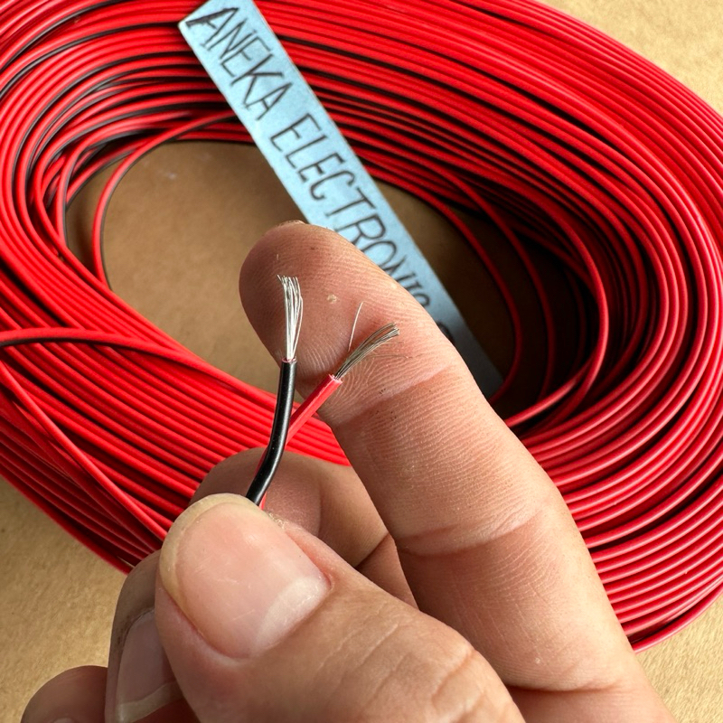 Jual KABEL SERABUT AWG 22 TEMBAGA PUTIH BISA DI SOLDER KUALITAS BAGUS | Shopee Indonesia