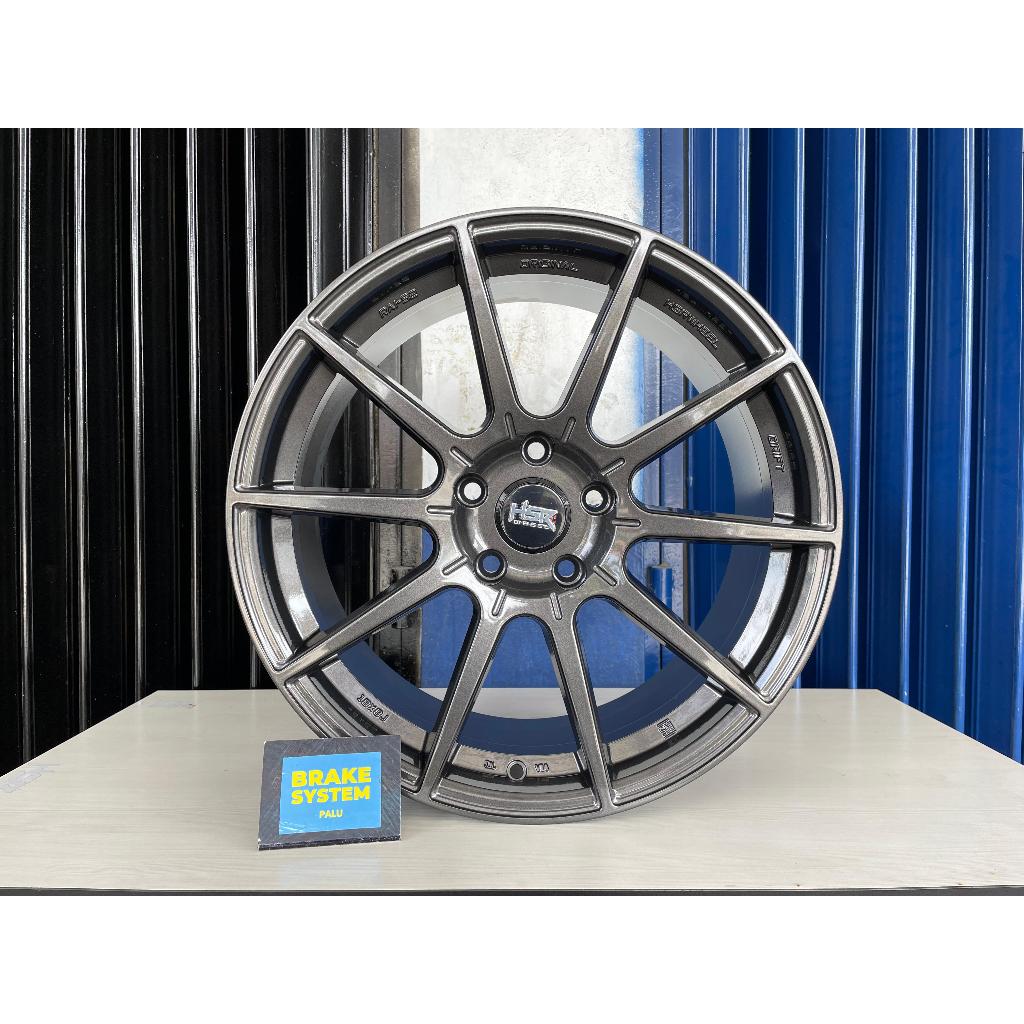 Jual Velg Mobil Ring 18 Tipe HSR RAI-S2 Pcd 5X114,3 Lebar 8 Et 45 Glossy Gun Metal untuk Innova ...