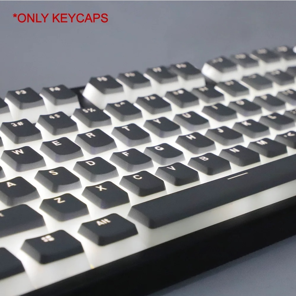 Jual Keycap Pudding Keyboard Mechanical Universal Grey Gray Mekanikal ...