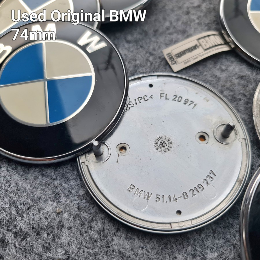 Jual Emblem Logo Bagasi 74mm Original BMW E46 E39 E90 F30 2nd Mulus ...