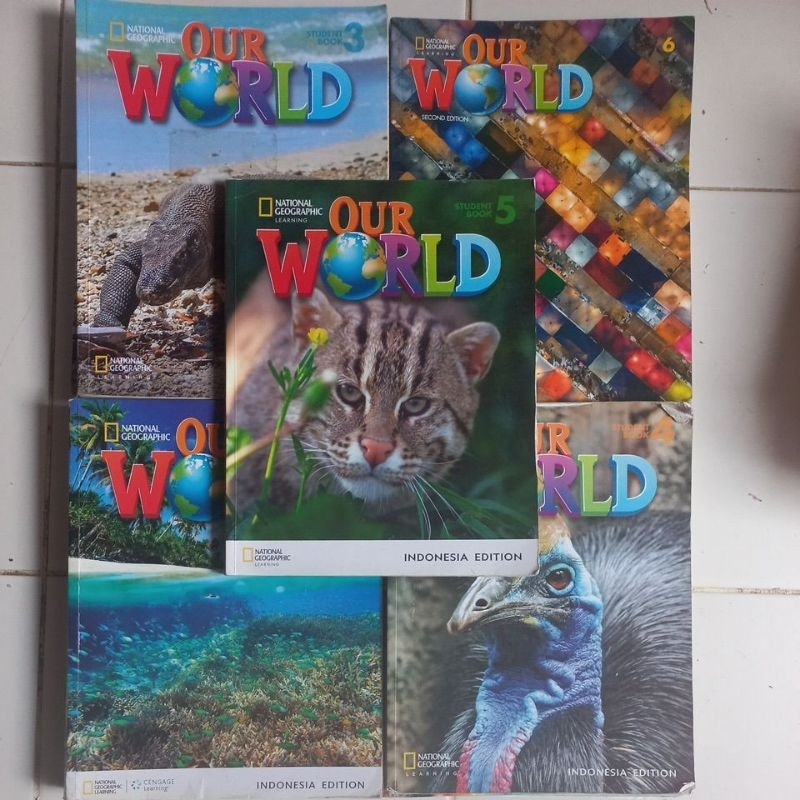 Jual NATIONAL GEOGRAPHIC LEARNING OUR WORLD STUDENT BOOK CABUTAN ...