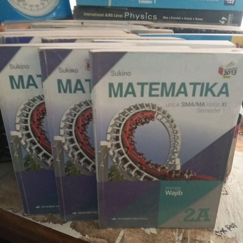 Jual BUKU MATEMATIKA SMA KELAS XI/11 SEMESTER 1/2A SUKINO KELOMPOK WAJIB PENERBIT ERLANGGA ...