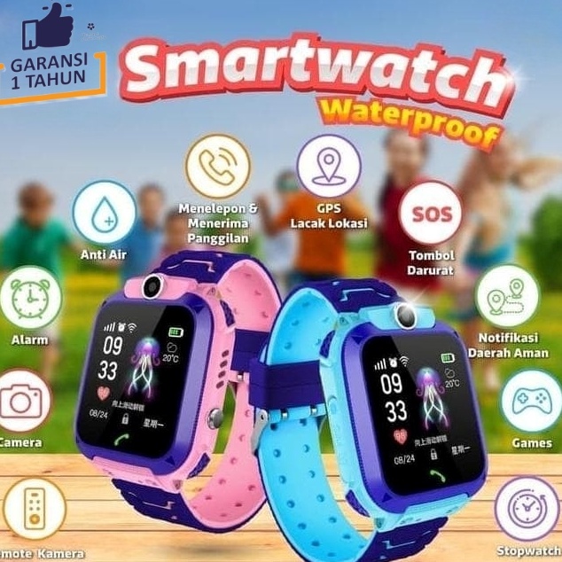 Jual ART Q7N BISA COD Jam tangan Smartwatch Anak Kids Q12 Waterproof ...