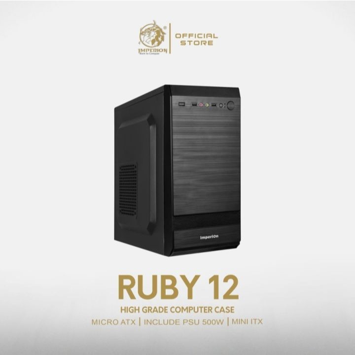 Jual Casing Case Komputer PC IMPERION RUBY 12 500W ATX | Shopee Indonesia