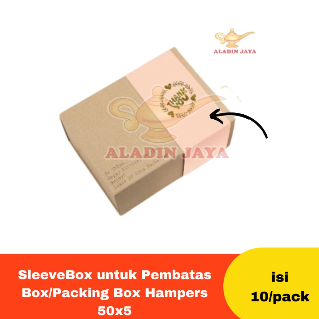 Jual SleeveBox untuk Pembatas Box/Packing Box Hampers | Shopee Indonesia