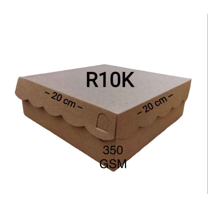 Jual DUS 20 / KARDUS NASI / DUS NASI / BOX CATERING / DUS KUE / KARDUS ...