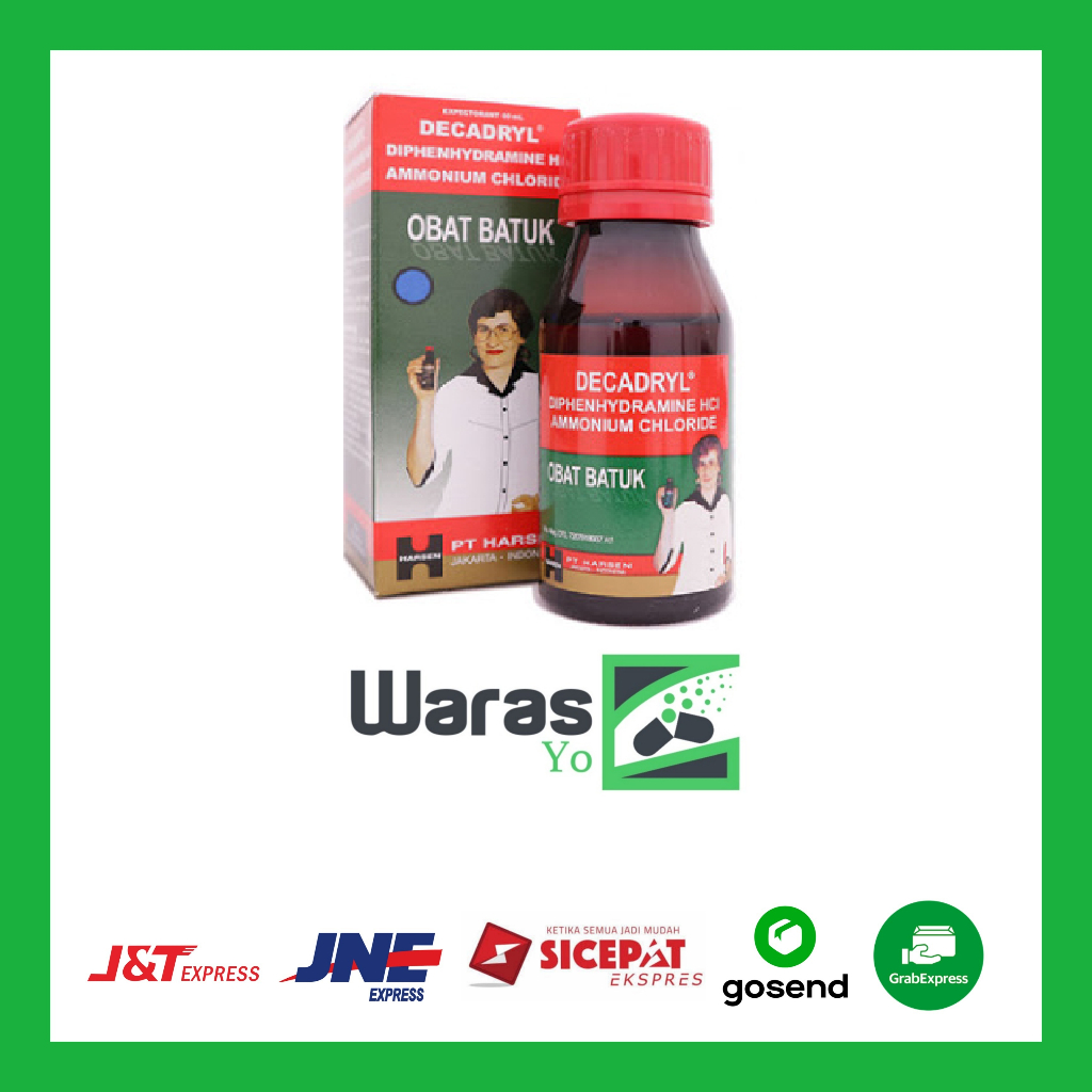 Jual [WS] Decadryl Expectorant Sirup 60 ml - Obat Batuk Berdahak ...