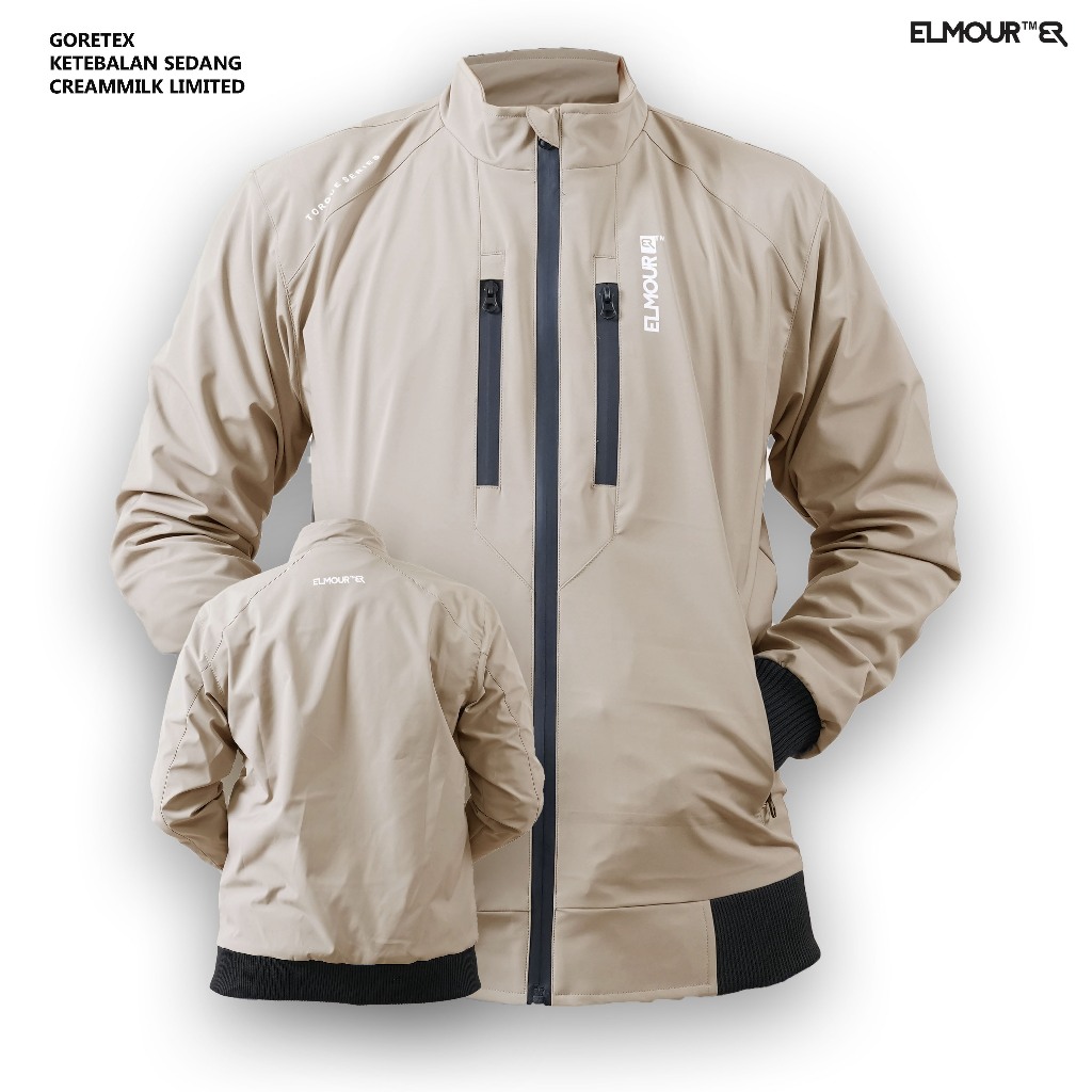 Jual Elmour Jaket Motor Windproof Torque Series Softshell Tahan Air Dan ...