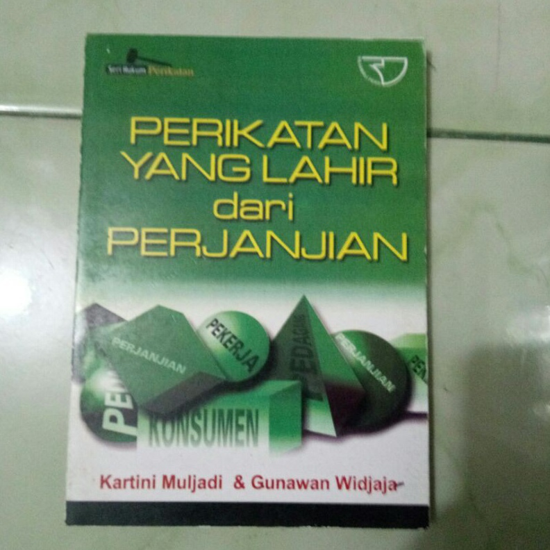 Jual kartini muljadi dan gunawan widjaja perikatan yang lahir dari ...