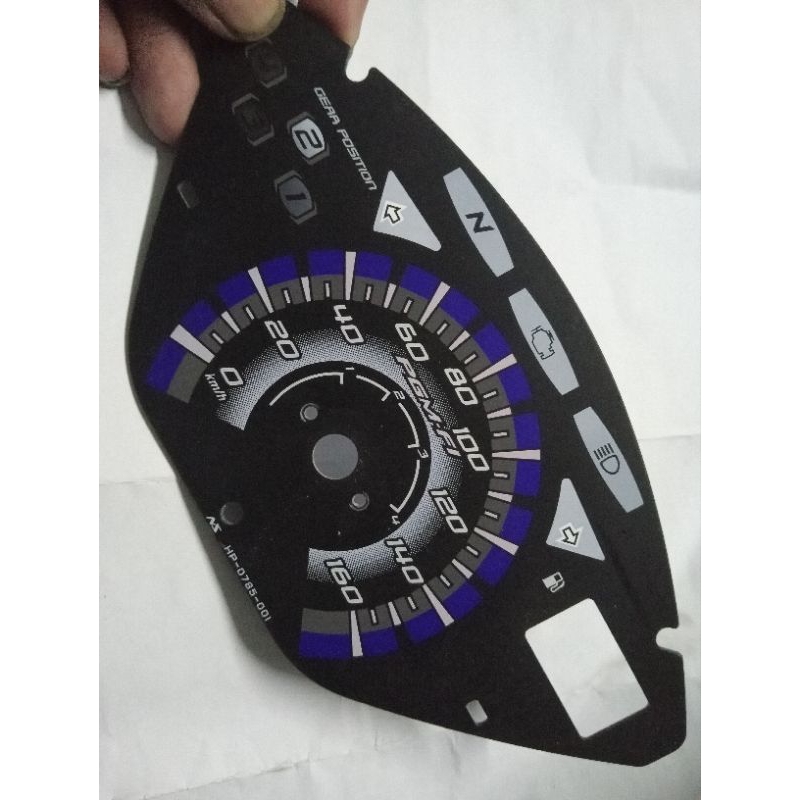 Jual papan panel spidometer speedometer kilometer Honda Supra x 125 fi ...