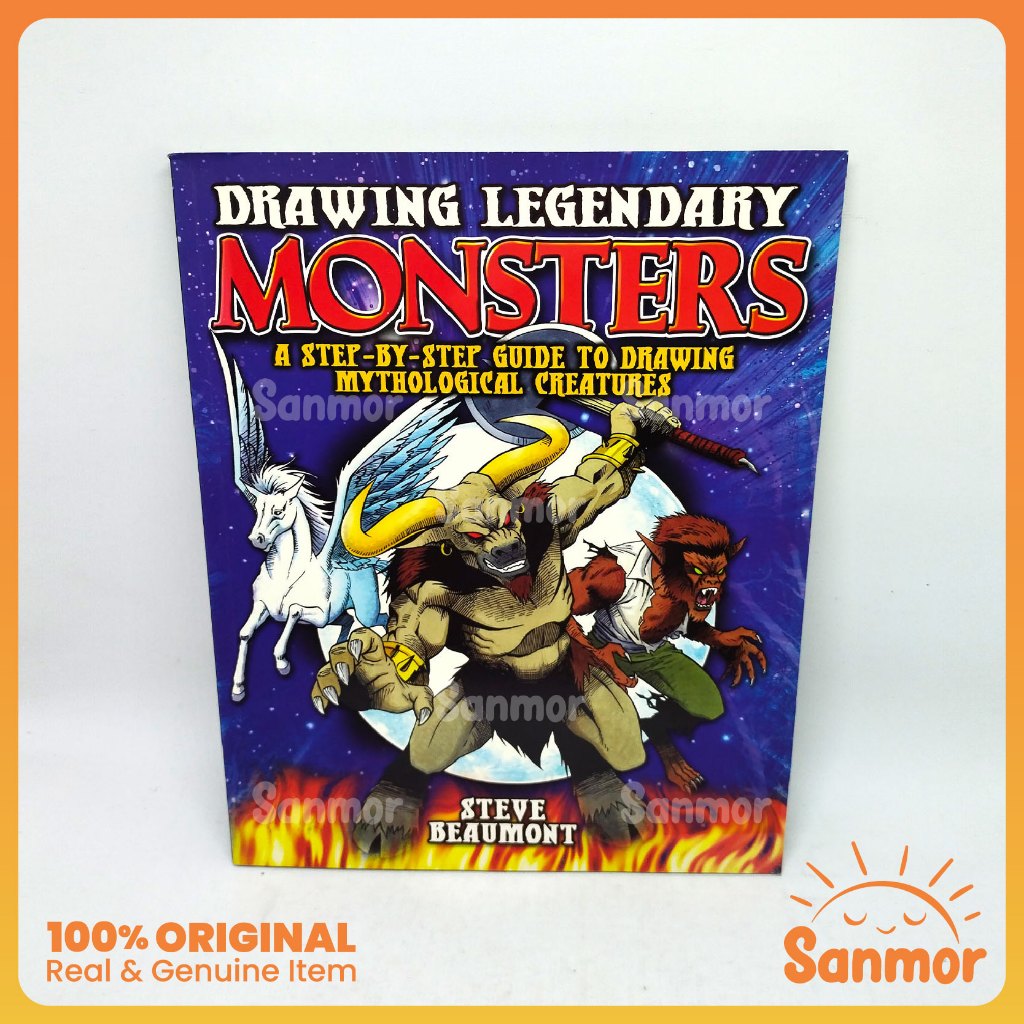 Jual Buku Book Menggambar Drawing Inggris - Drawing Legendary Monsters by Steve Beaumont ...