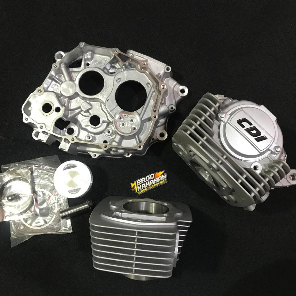 Jual Paket Bore Up JAGUAR CB GL MP Tiger 250cc Blokop Jaguar Bureng kop Blok Head Krengkes Kanan ...