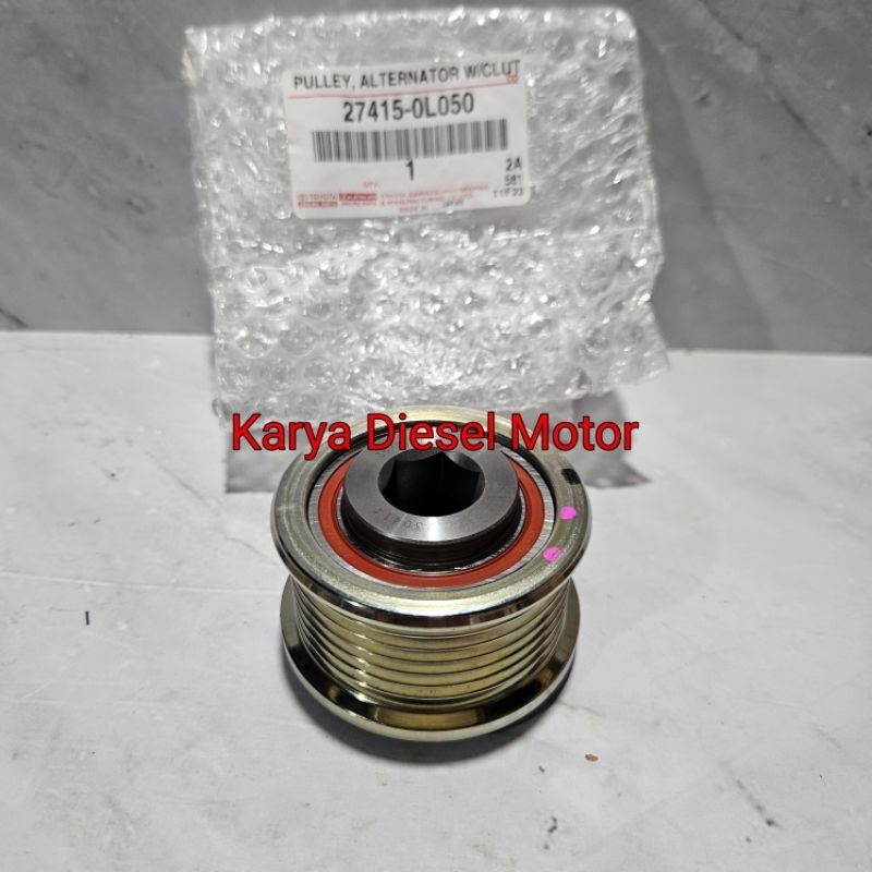 Jual Pulley Puli Alternator / Pulley Dinamo Cas Alternator Toyota Hilux ...
