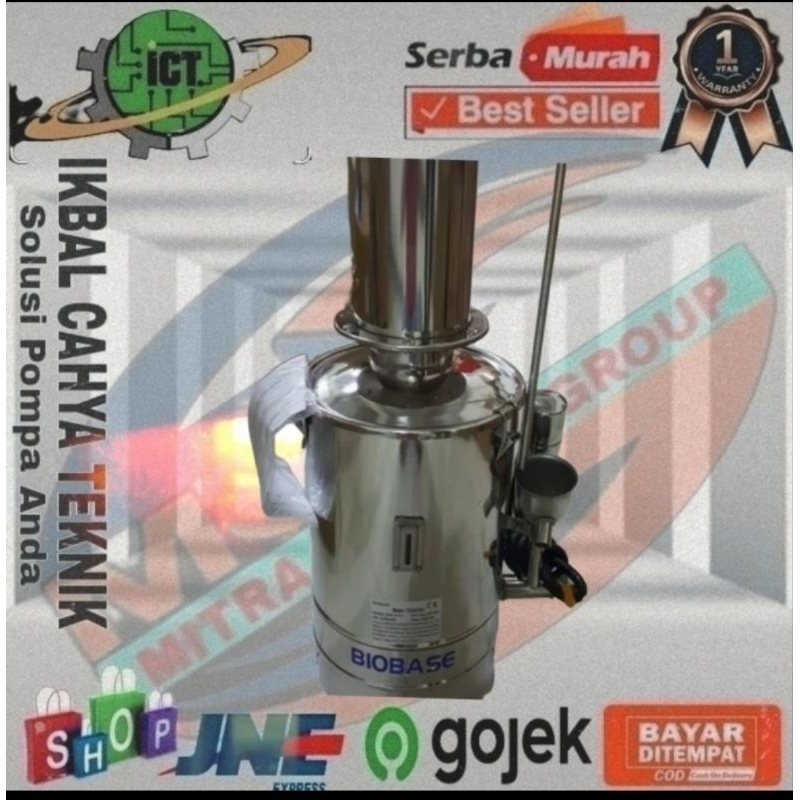 Jual BIOBASE WD-A5 lab 5L Portable Distillation Water Distiller 5 Liter ...