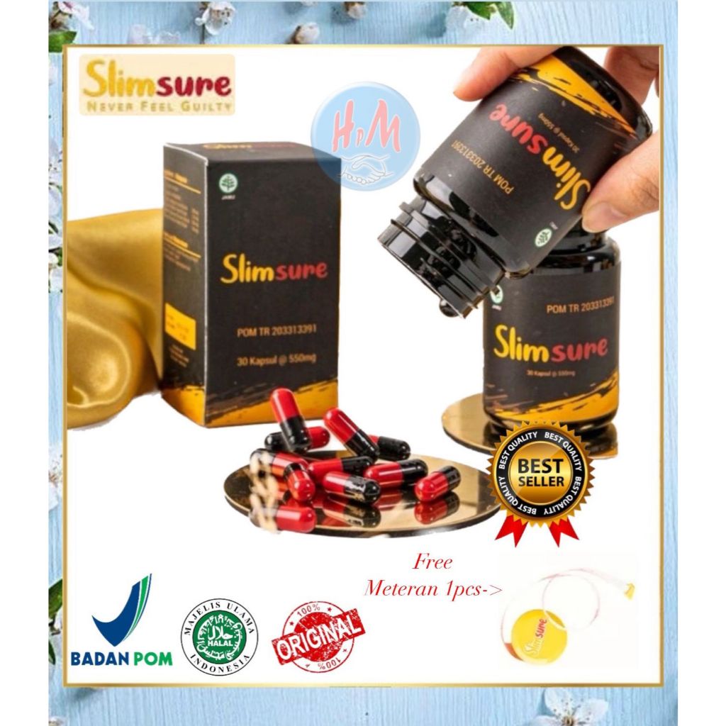Jual SLIMSURE CAPSULE / KAPSUL - BURN FAT STRONG - SLIMMING CAPSULE 30 ...