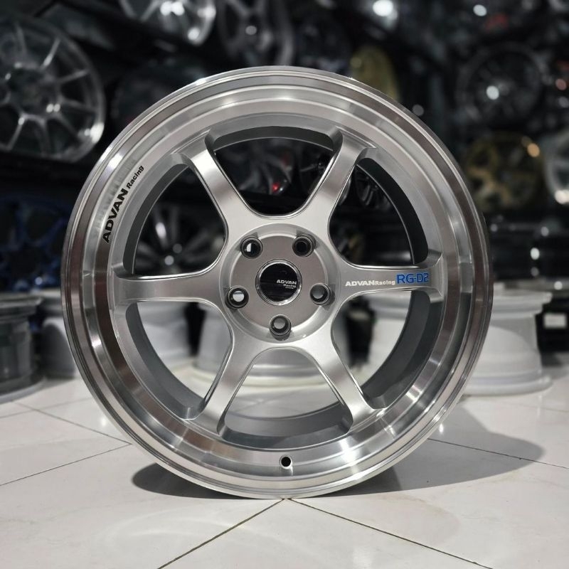 Jual velg mobil racing ring 18 LEBAR 9,5 ADVAN RG D2 velg racing mobil r18 velg mobil Innova ...