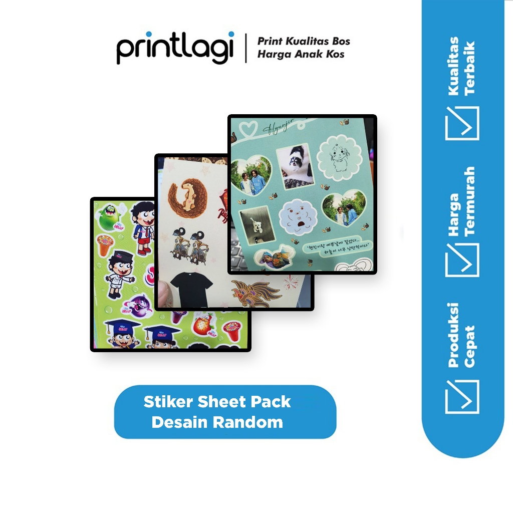 Jual Sticker Aesthetic / Koleksi Sticker Sheet Pack / Sticker Kiss Cut ...