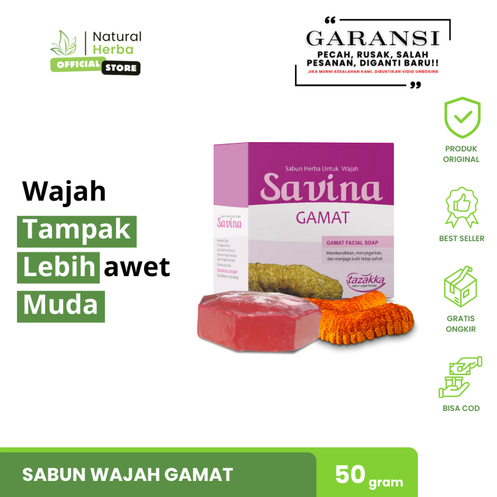 Jual Sabun Wajah Gamat Extrak Anti Aging Wajah Tampak Lebih Muda ...
