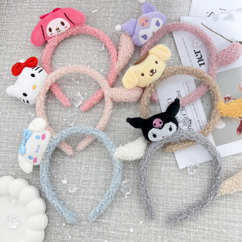 Jual Bandana Kuromi Melody Cinnamoroll Purin / Bando Boneka Karakter ...