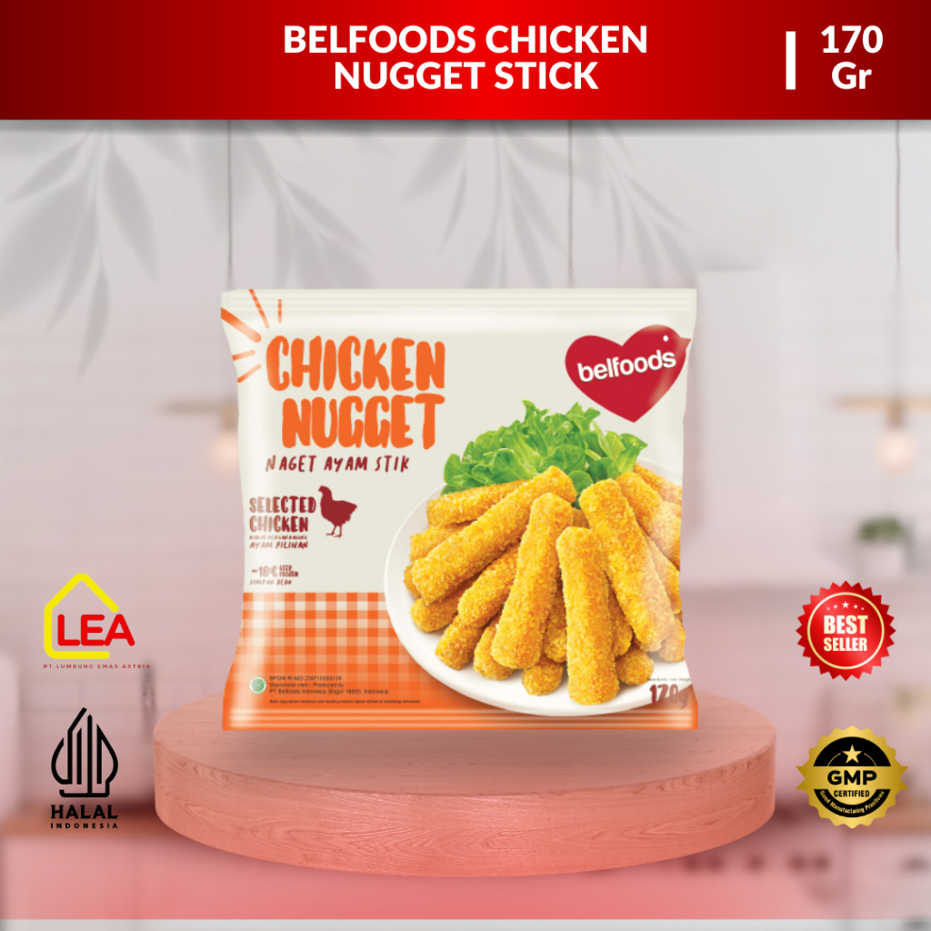 Jual Belfoods Chicken Stick 170gr / Nuget Ayam Stik | Shopee Indonesia