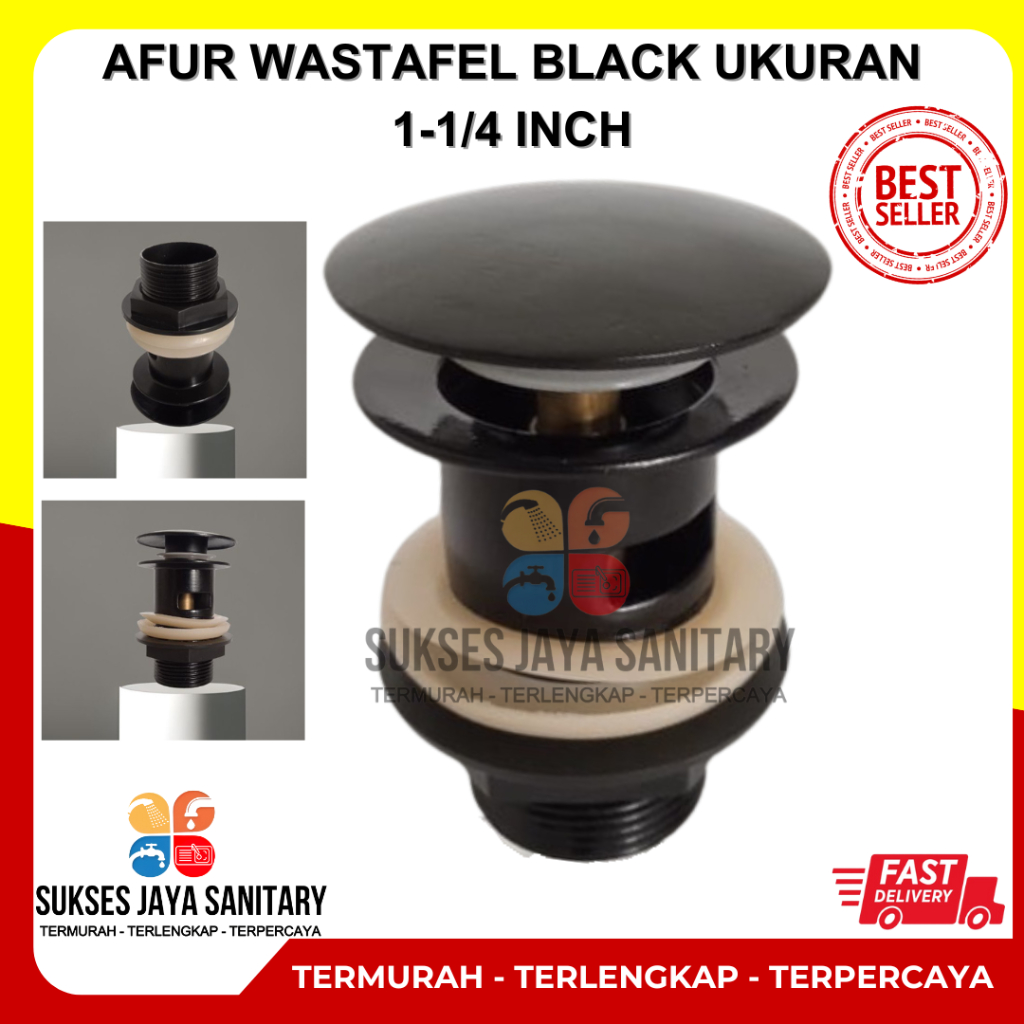 Jual Kepala Afur Pencet Stainless Hitam model tot-Head black strainer ...