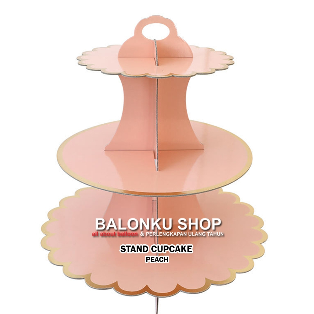 Jual Stand Cup Cake 3 Susun / Tempat Cupcake / Stand Cupcake | Shopee ...