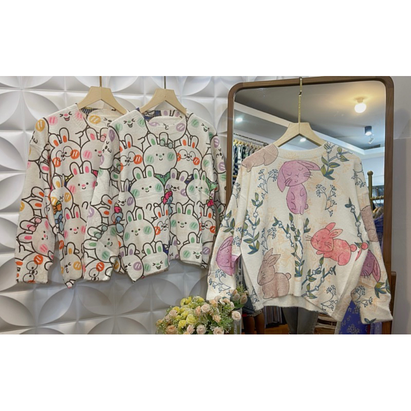 Jual SWITER RAJUT WANITA // SWITER RAJUT BKK FLOWIE | Shopee Indonesia