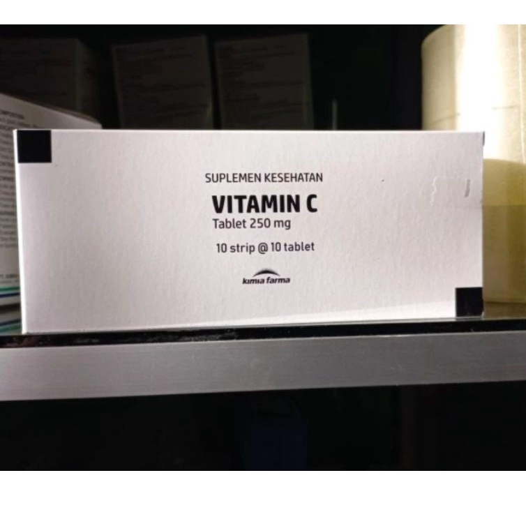 Jual Vitamin C 250 mg Box 100 Tablet | Shopee Indonesia