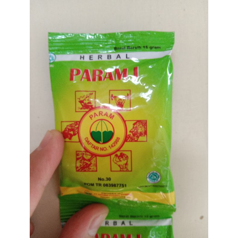 Jual 1 SACHET PARAM HERBAL BERAS KENCUR PEGEL LINU PEGAL KESELEO BADAN ...