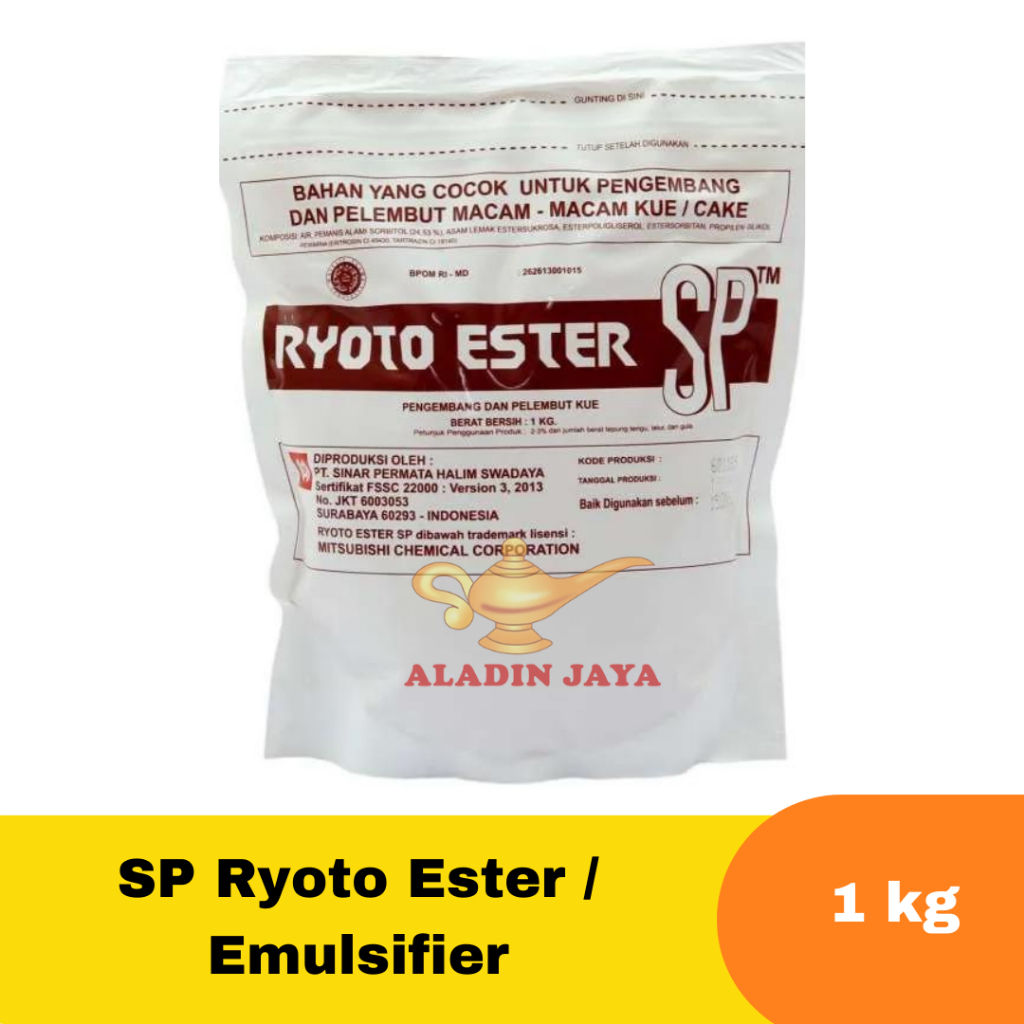 Jual SP Ryoto Ester / Emulsifier 1kg | Shopee Indonesia