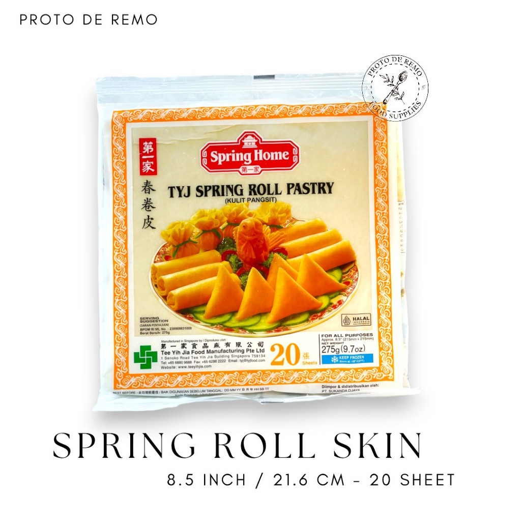 Jual Spring Roll Skin TYJ 8,5inch | Shopee Indonesia