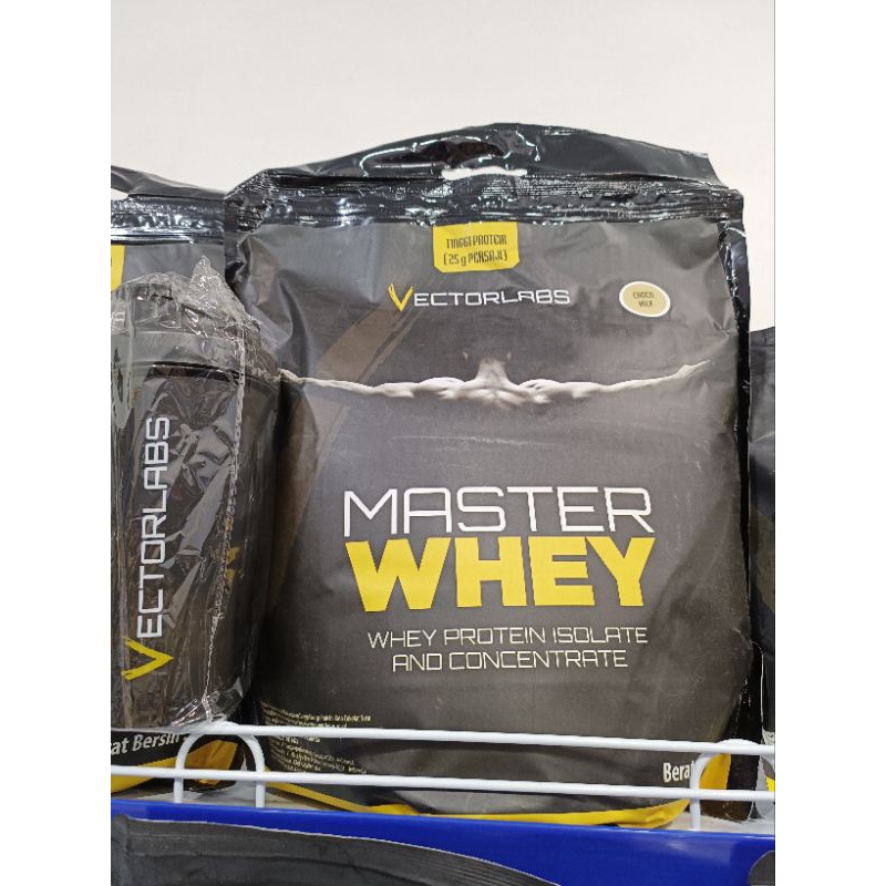 Jual Master Whey Vectorlabs Whey Protein 10lbs/ 4.500kg | Shopee Indonesia