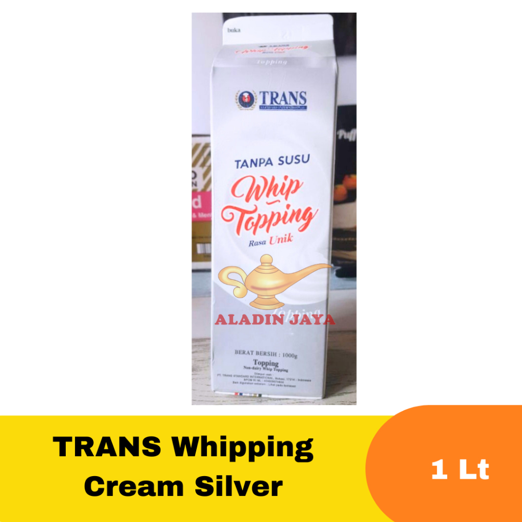 Jual TRANS Whipping Cream Silver 1 liter | Shopee Indonesia
