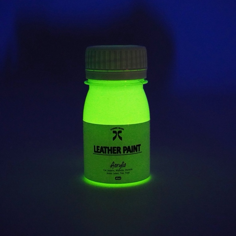 Jual ART G95P Glow In The Dark Paint Cat Sepatu Leather Paint Canvas ...