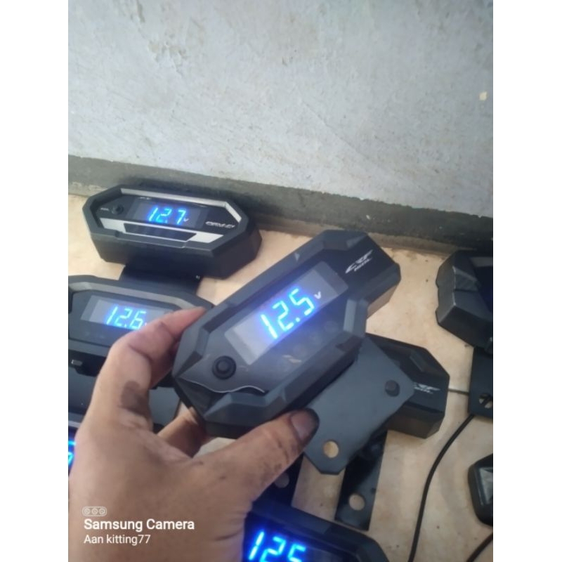 Jual Speedometer crf isi voltmeter aki ala digital pnp cb gl mp tiger ...