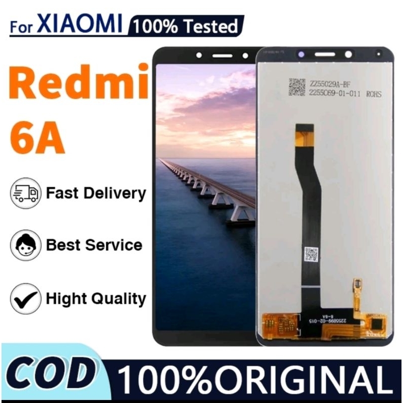Jual LCD XIAOMI REDMI 6 - REDMI 6A plus TOUCHSCREEN FULLSET ORIGINAL ...