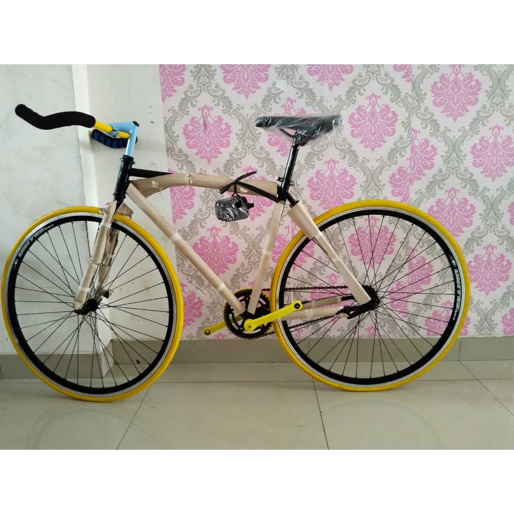 Jual Sepeda Fixie 700c Hi-Ten Steel Rem Torpedo | Shopee Indonesia