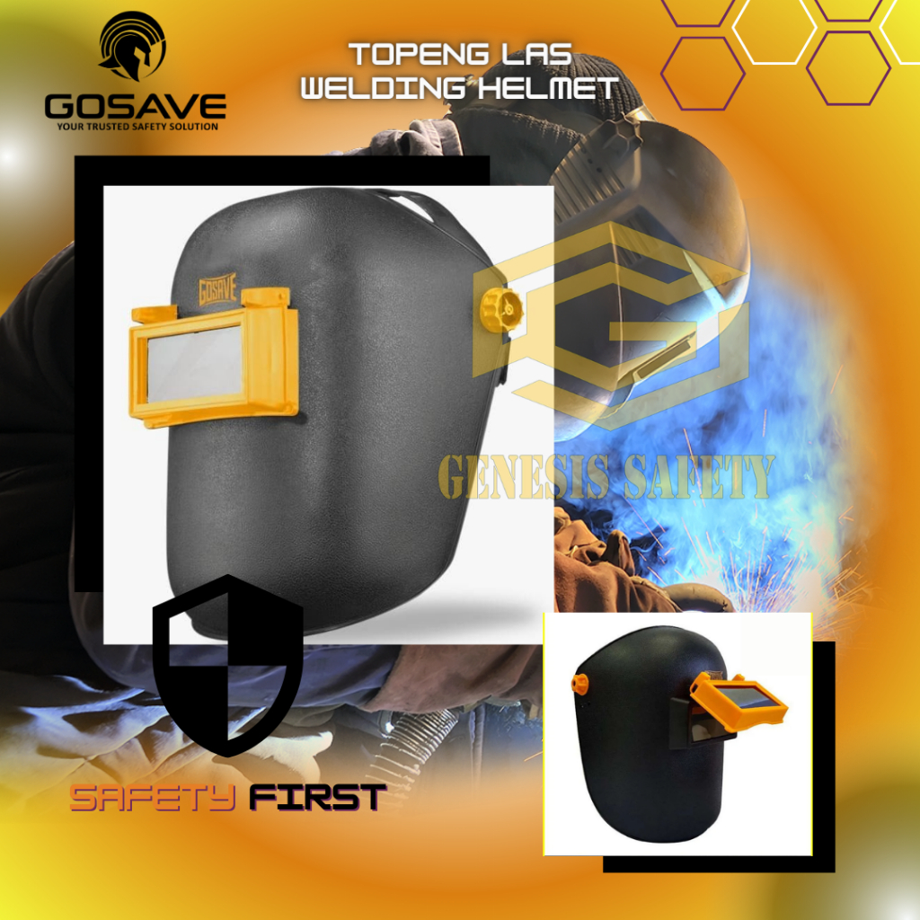 Jual TOPENG LAS BIASA DENGAN RACHET HITAM HELM LAS / KEDOK LAS ...