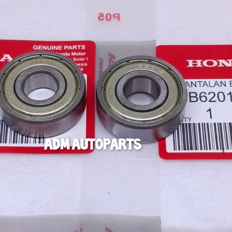 Jual BEARING RODA DEPAN KANAN KIRI 6201ZZ 2PCS PCX 160 ADV 160 VARIO ...