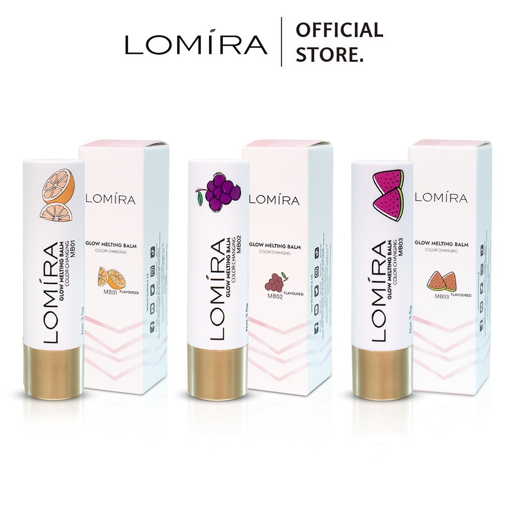 Jual LOMIRA Glow Melting Balm Color Changing | Shopee Indonesia