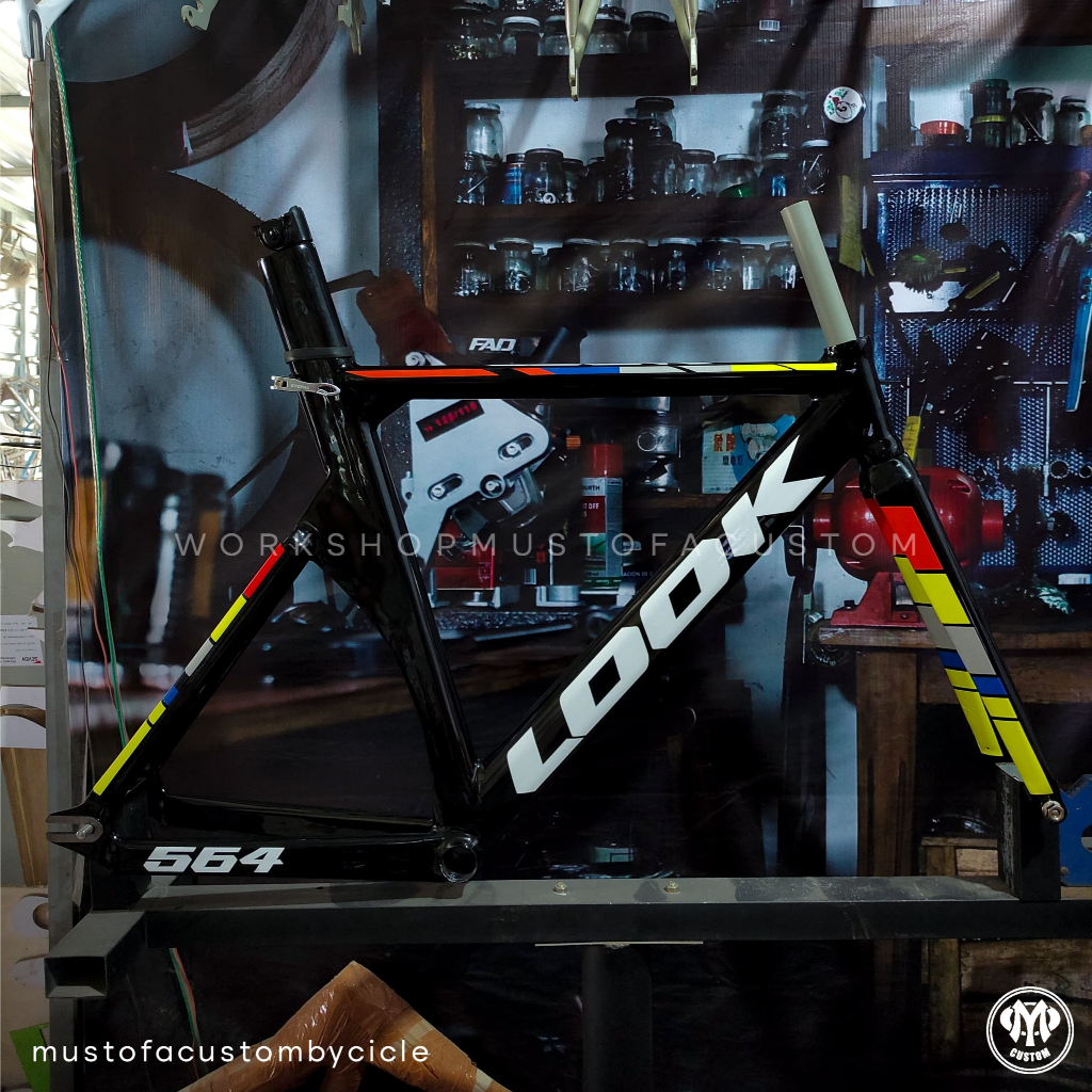 Jual Frameset Sepeda FIxie Custom / Handmade Model Luuk 564 Hi-ten ...