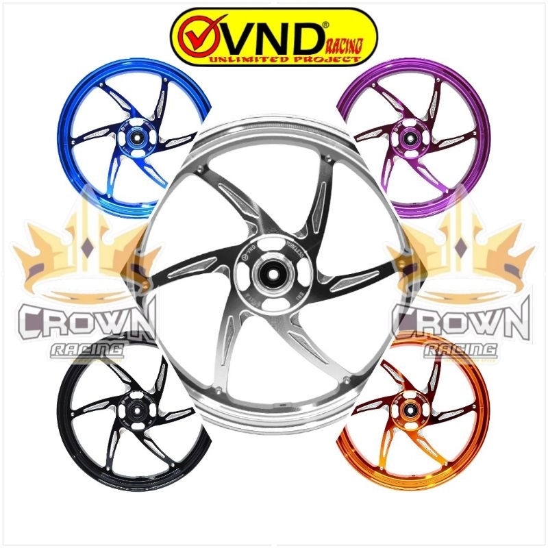 Jual Velg VND Six Star V2 Gen2 Gen 2 Ring 14 Beat Scoopy Genio Vario 110 125 150 Spacy | Shopee ...