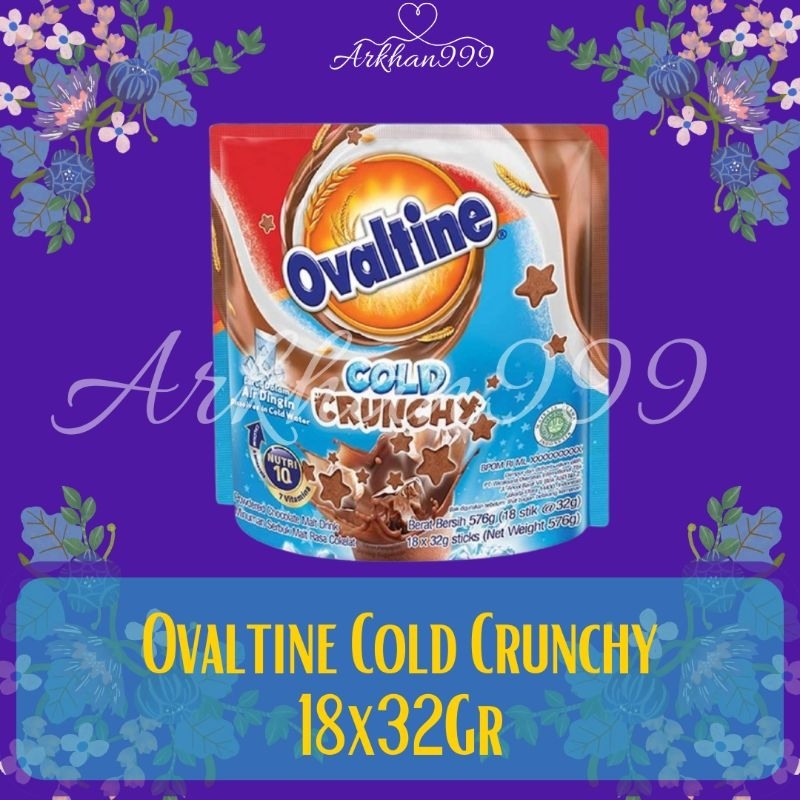 Jual OVALTINE COLD CRUNCHY 18x32g (576g) | Shopee Indonesia