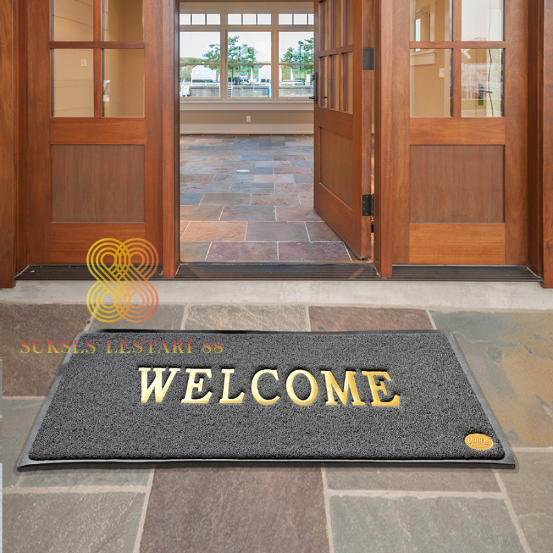Jual Keset Karpet Anti Slip PVC Mie Bihun YUGEN Welcome 50 x 120 ...