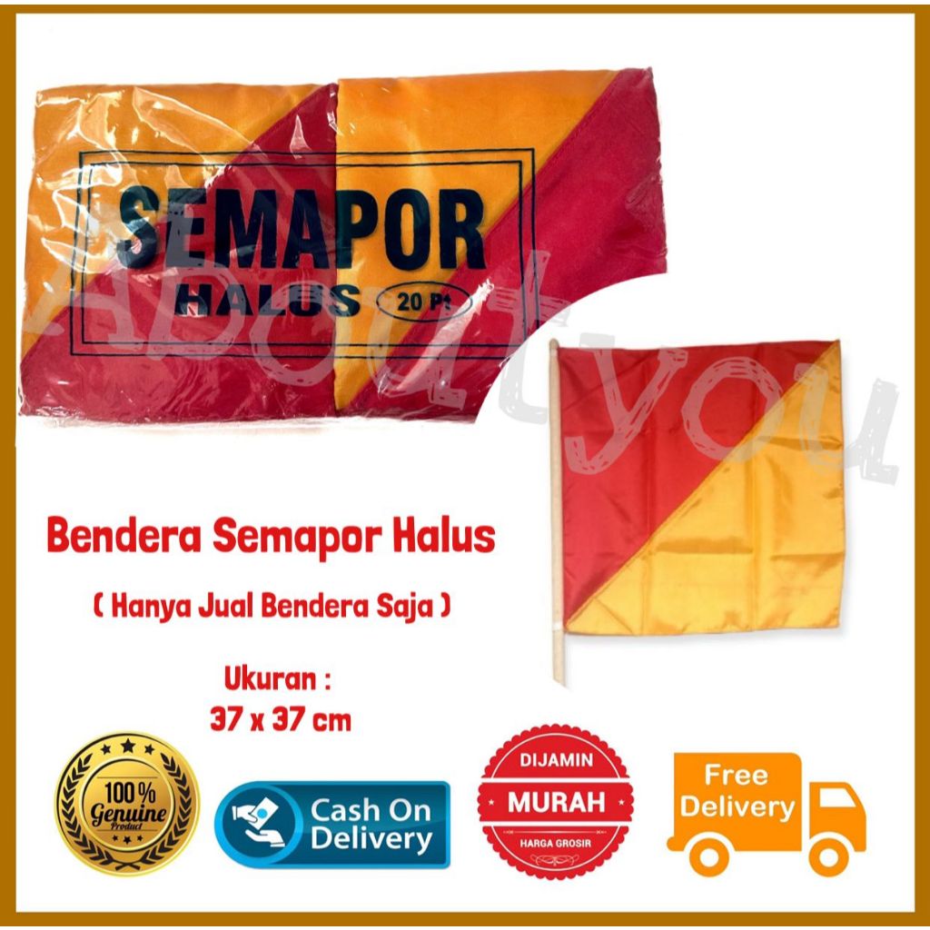 Jual 1 Pc Bendera SEMAPOR Pramuka Halus Bendera Semafor Semapore ...